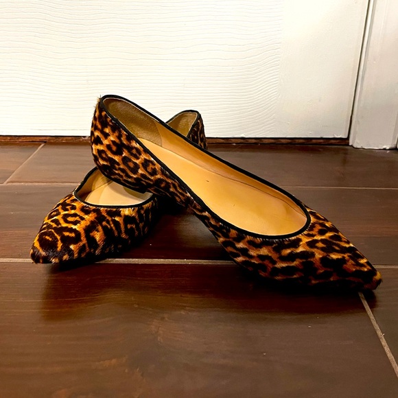 Talbots | Shoes | Talbots Leopard Pointed Flats Aa Narrow | Poshmark
